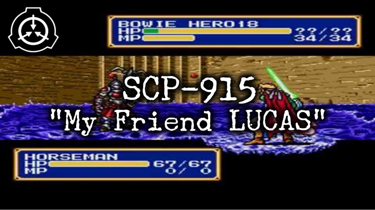 [SCP-951] "My Friend LUCAS" - YouTube
