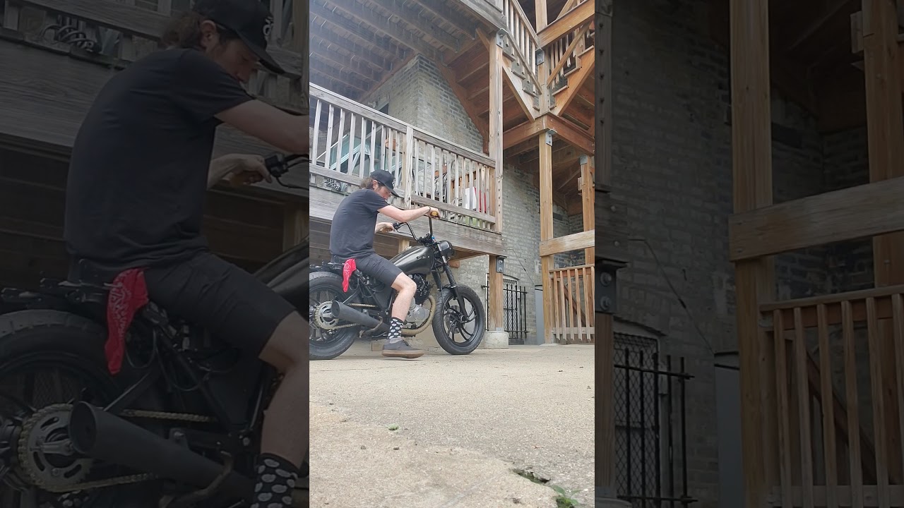 83 Maxim XS400 clutch test - YouTube