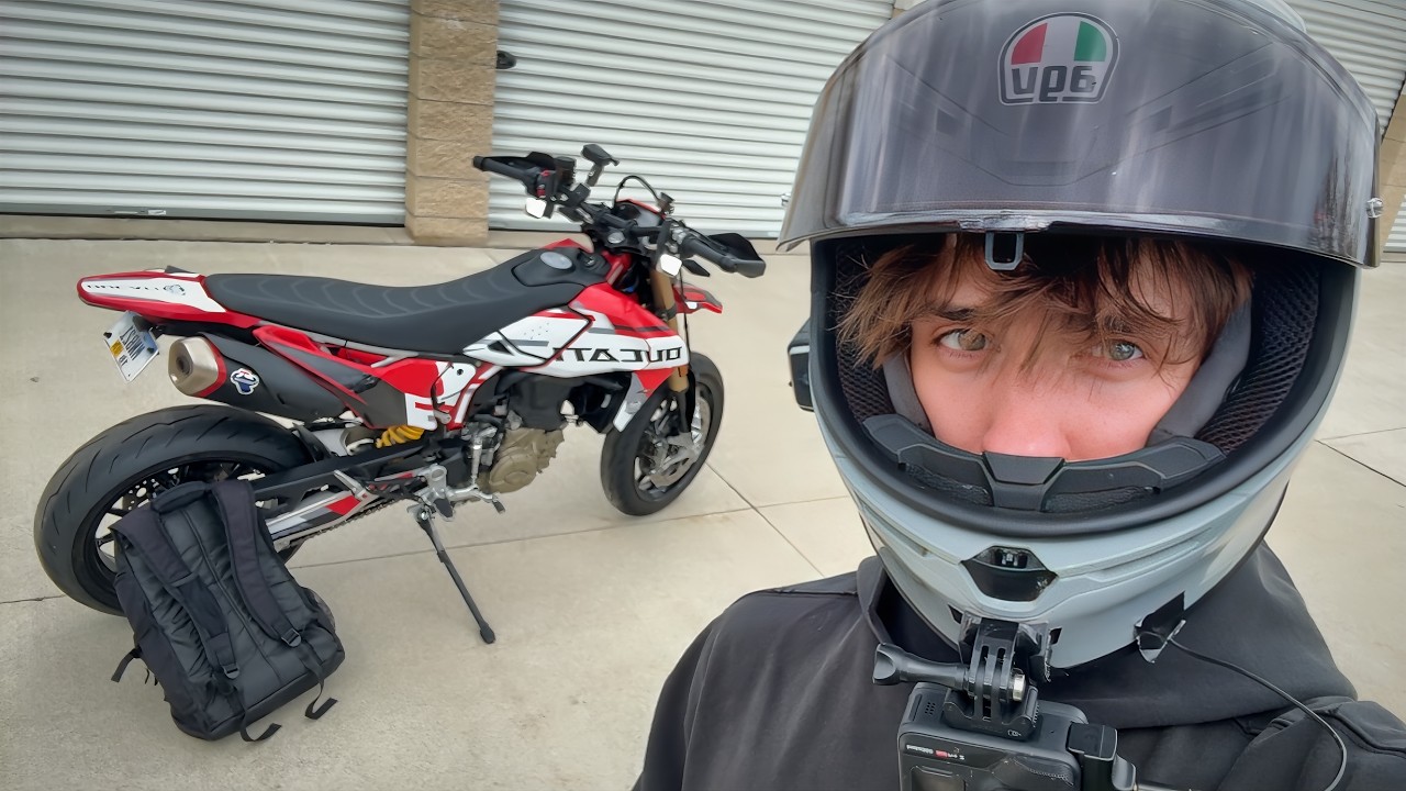 Riding to my worst college class - YouTube