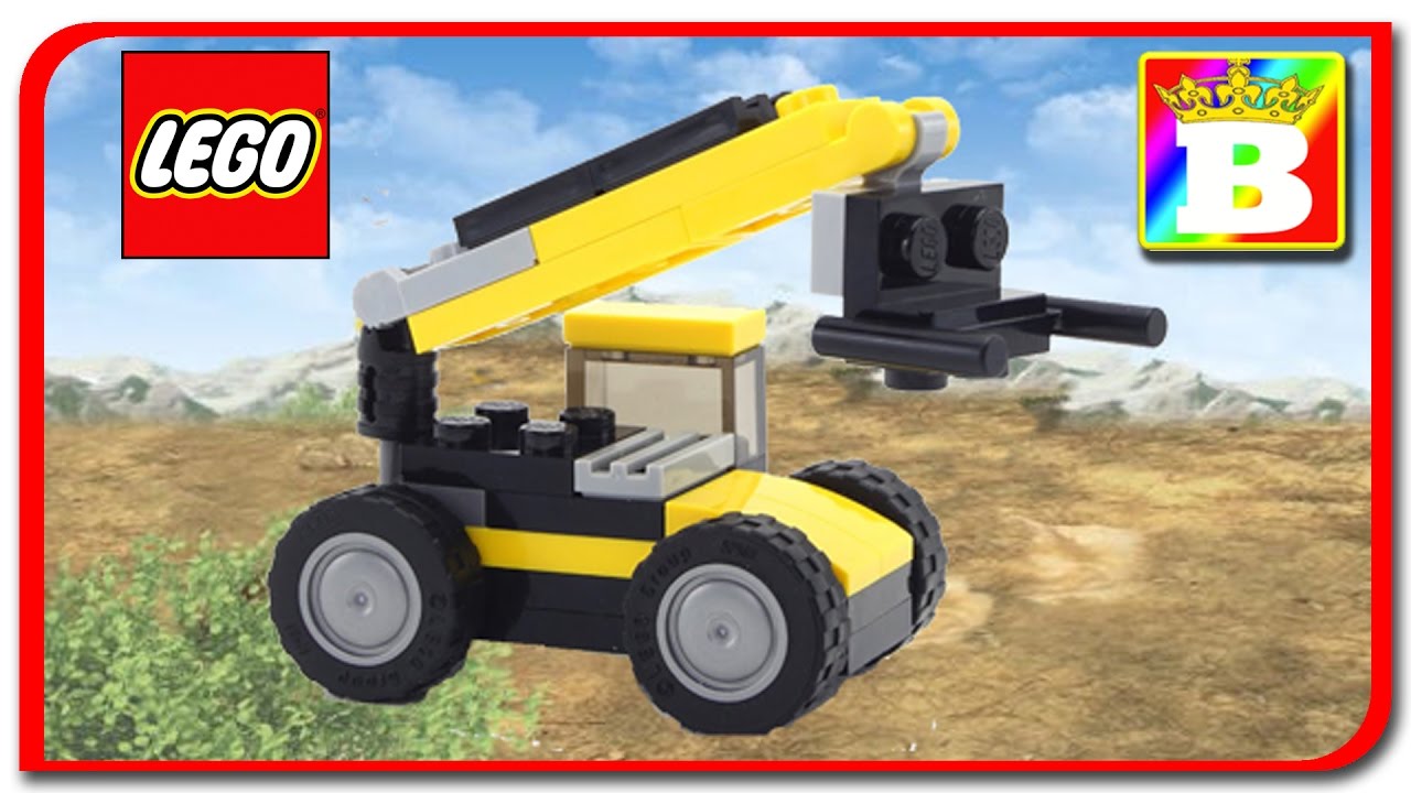 Lego Creator 31041 Construction Vehicles Model 3 of 3 Telehandler Lego ...