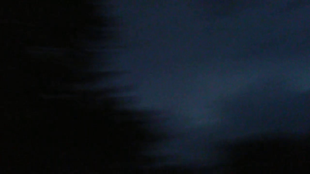 Weird Squall-Line (PITCH BLACK Outside) - YouTube