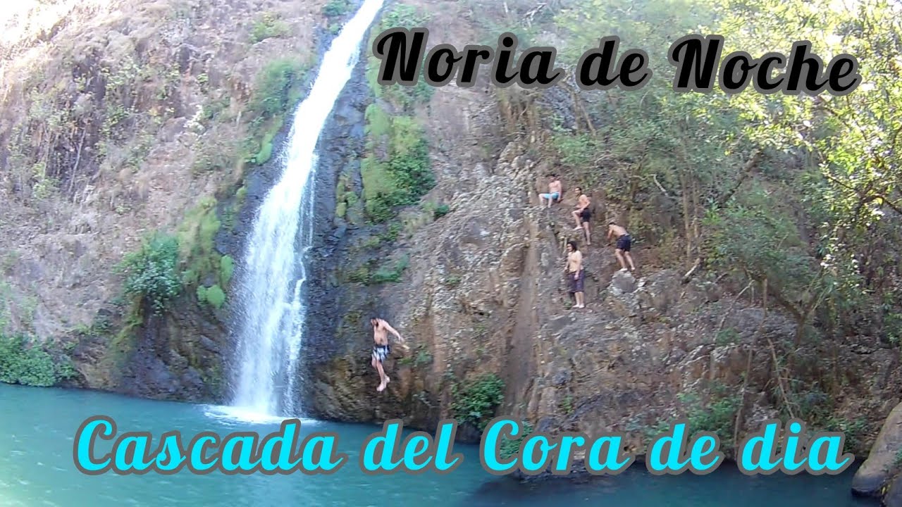Amaneciendo en la cascada de el cora y en la Noria| Viaje 12hrs Moto|Mi ...