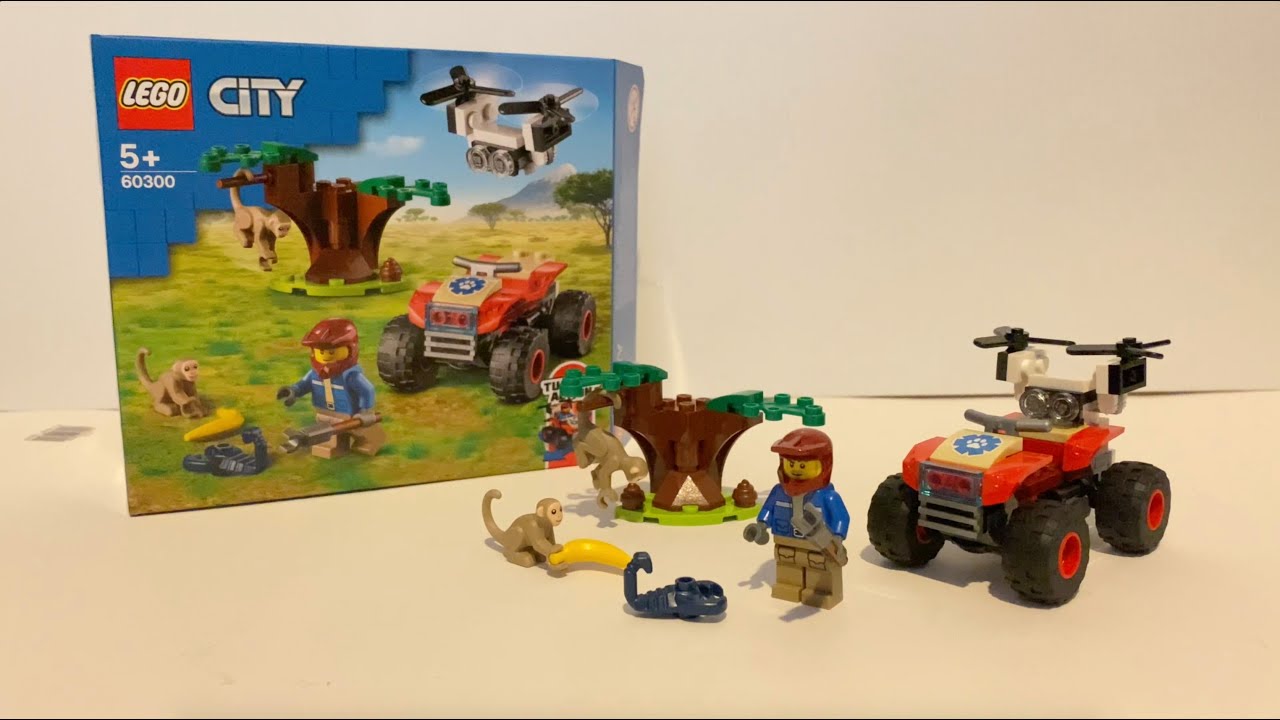 LEGO City 60300 Wildlife Rescue ATV REVIEW! - YouTube