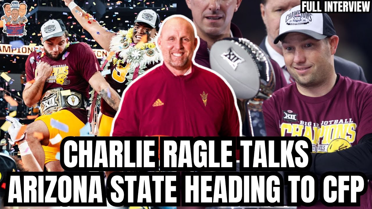 ASU Football Asst Head Coach Charlie Ragle talks Arizona State Winning ...