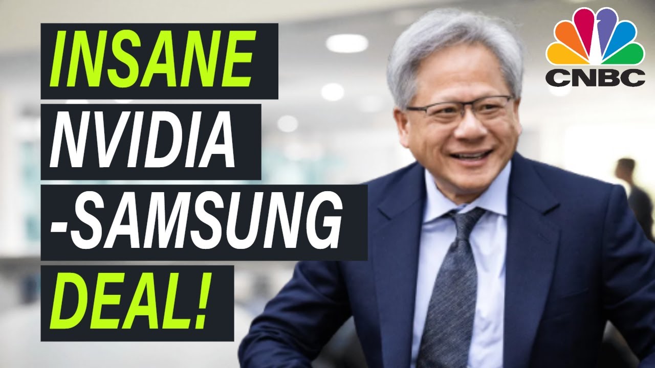 Nvidia CEO Jensen Huang Races to Seal AI Memory Deal with Samsung ...