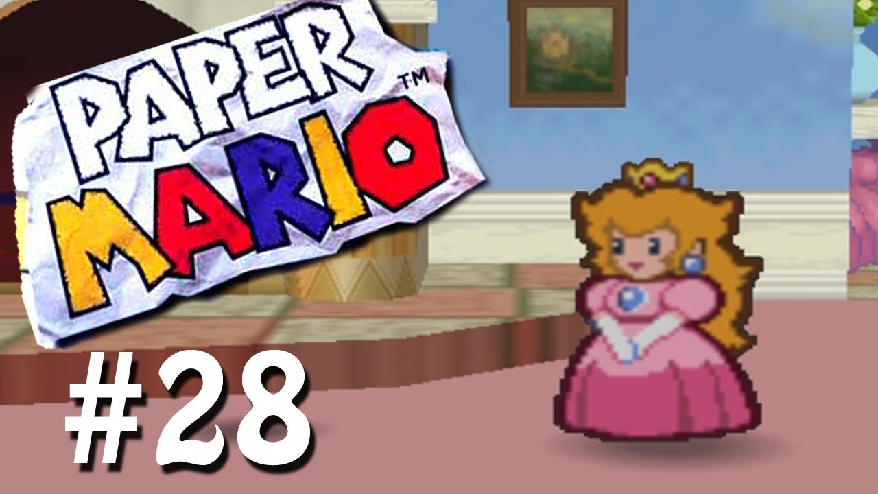 Let's Play Paper Mario (Blind) - Part 28 - A whole lot of talking ...