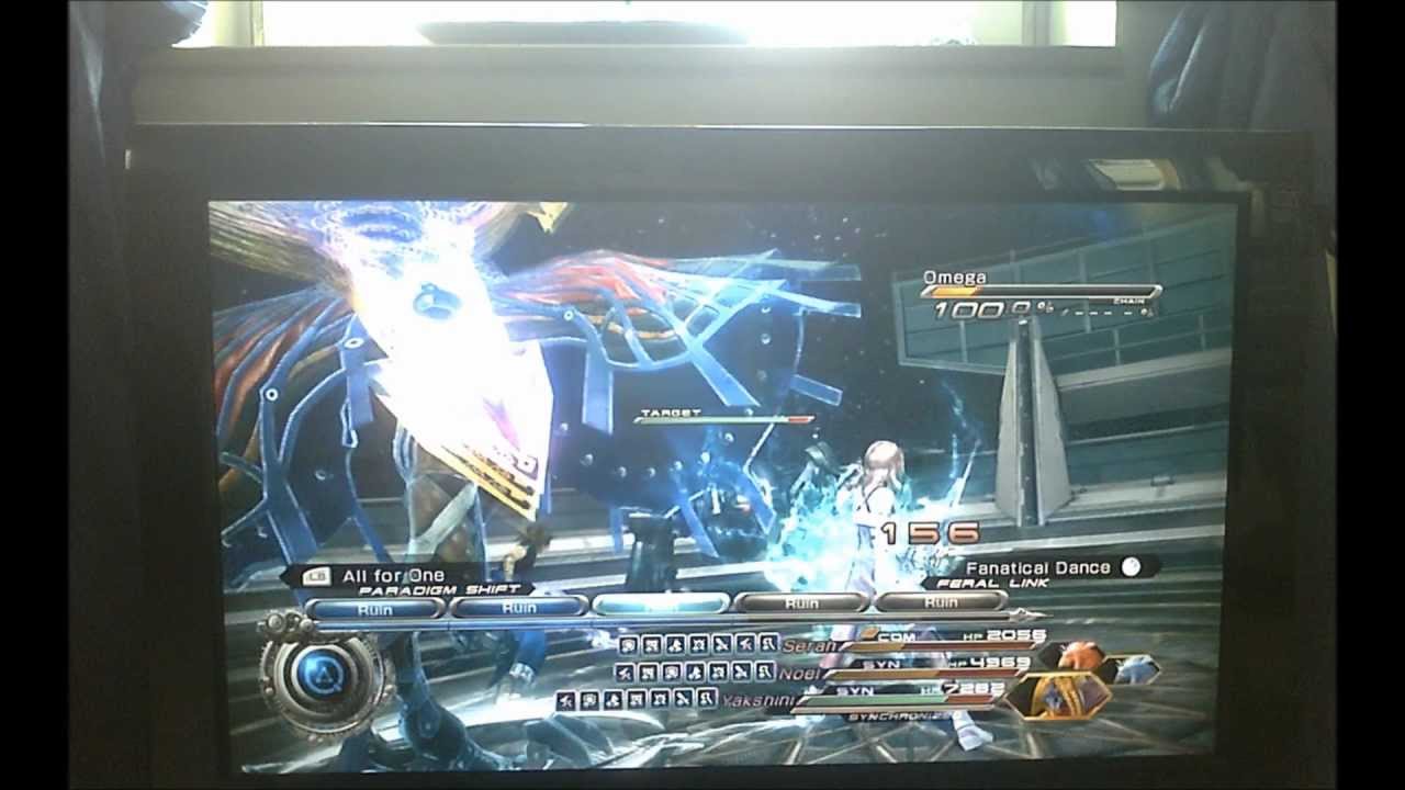 FF13-2 DLC Omega Test Battle - YouTube