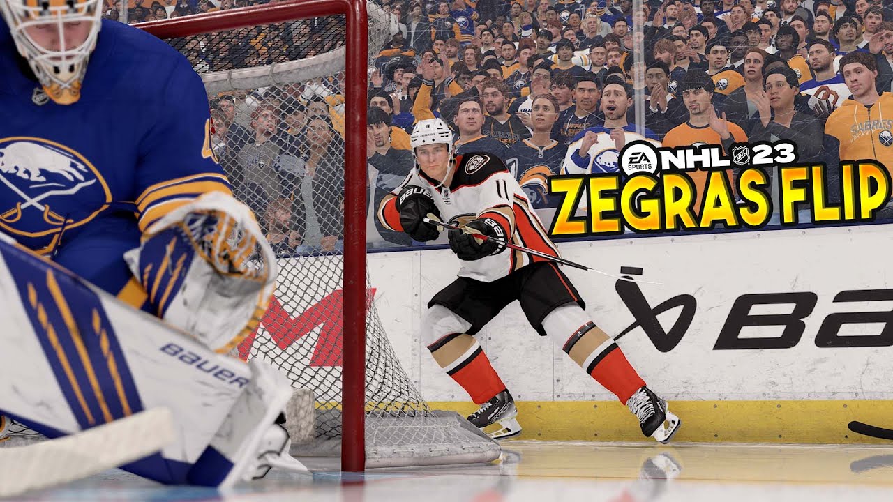 How to ZEGRAS FLIP in NHL 23 *EASY TUTORIAL* - YouTube