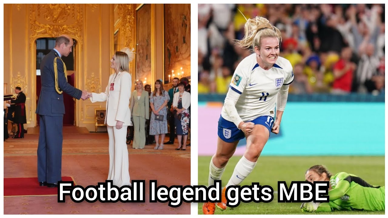 Prince William awards Female Football Legend MBE in special ceremony ...