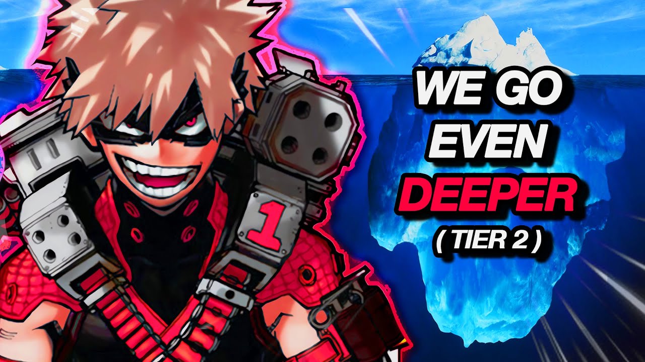 The My Hero Academia Iceberg | Level 2 - YouTube
