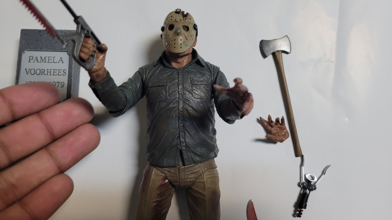 FRIDAY THE 13TH THE FINAL CHAPTER JASON VOORHEES ACTION FIGURE UNBOXING ...
