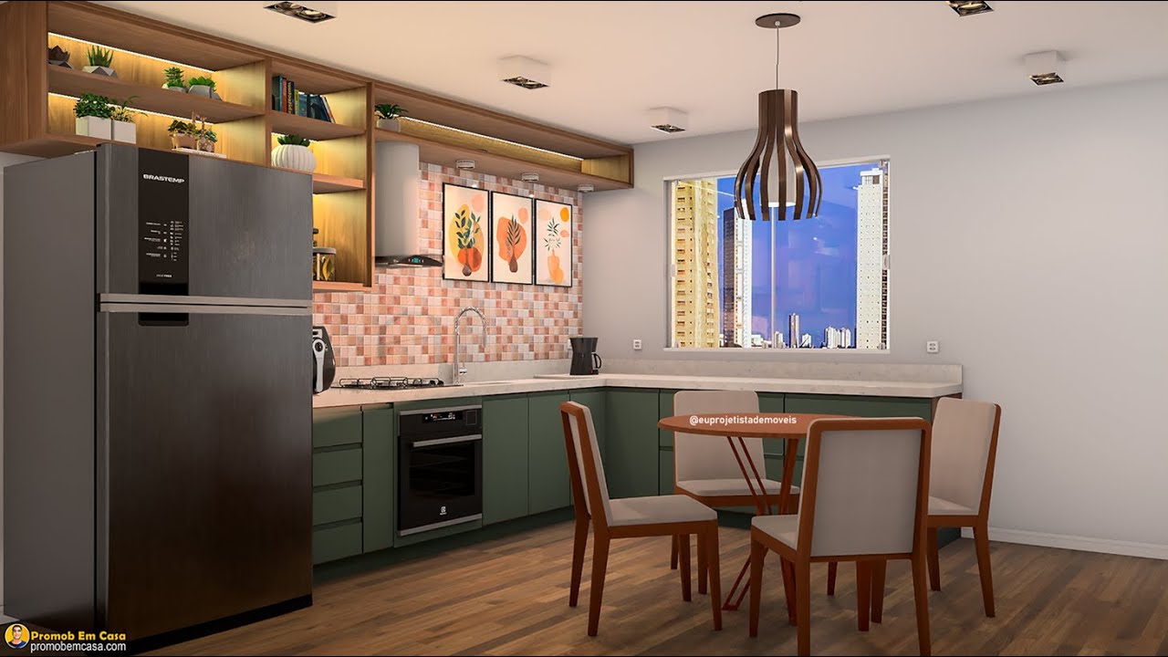 Vamos Criar Uma Linda Cozinha do Zero No Promob Completo Passo a Passo Com Real Scene 2.0 - YouTube