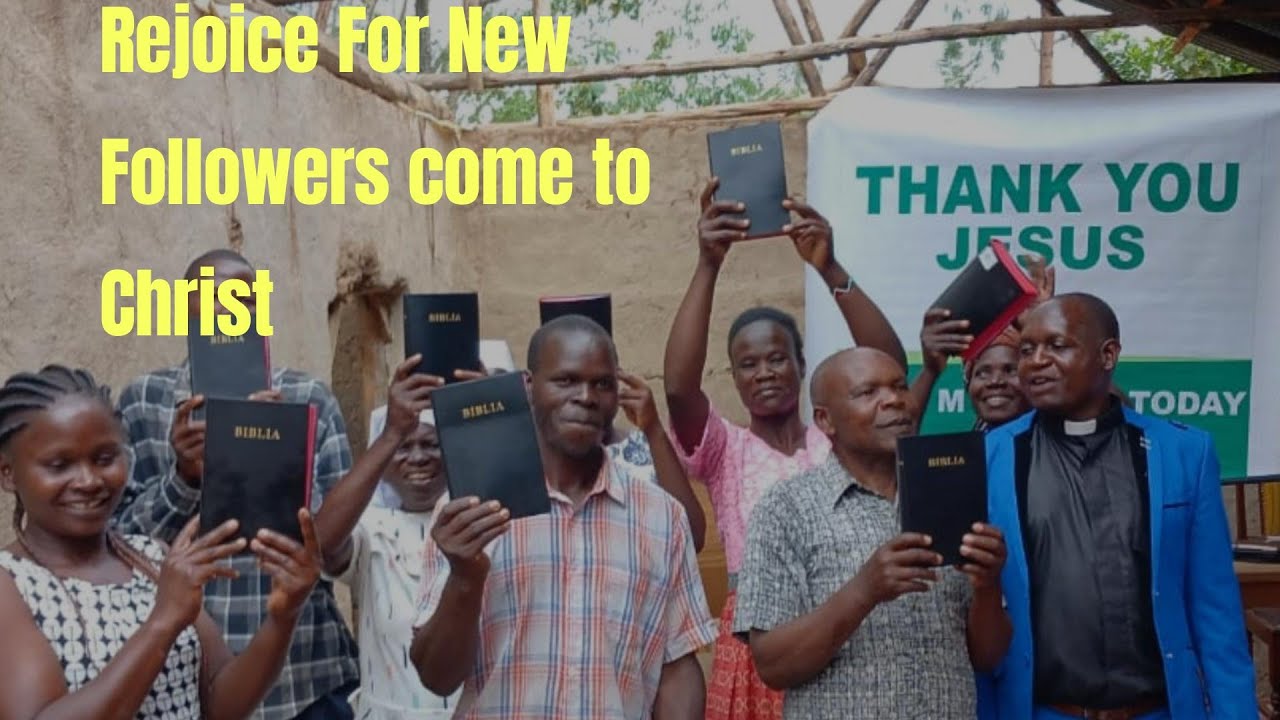Rejoice in Christ as New Followers Come to see the light and Goodness ...
