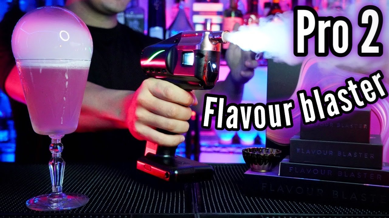 Flavour Blaster Pro 2 🔫 #short Burbujas para cocteles! ⚪️ - YouTube