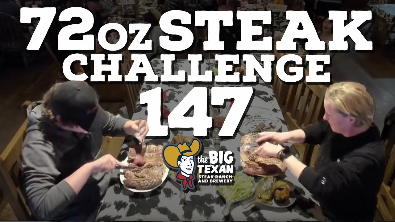147 | 72oz Steak Challenge | Big Texan Live Stream - YouTube