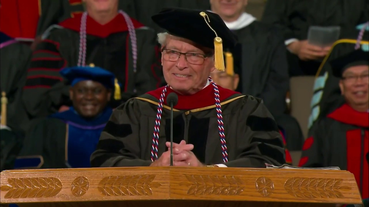 Dr. Charles Emert's message to the Class of 2018 at the SCS Graduation ...