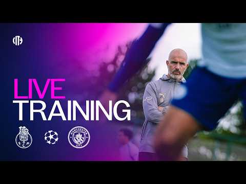 WATCH LIVE TRAINING! Porto v Man City | Champions League