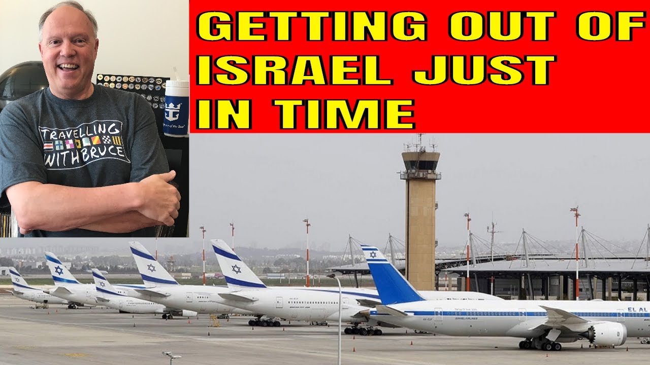 GETTING OUT OF TEL AVIV ISRAEL JUST IN TIME - YouTube