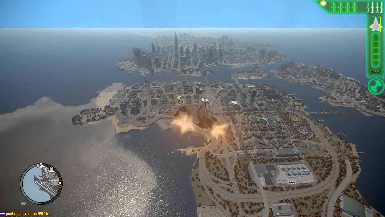 GTA 4 - Space Shuttle - YouTube