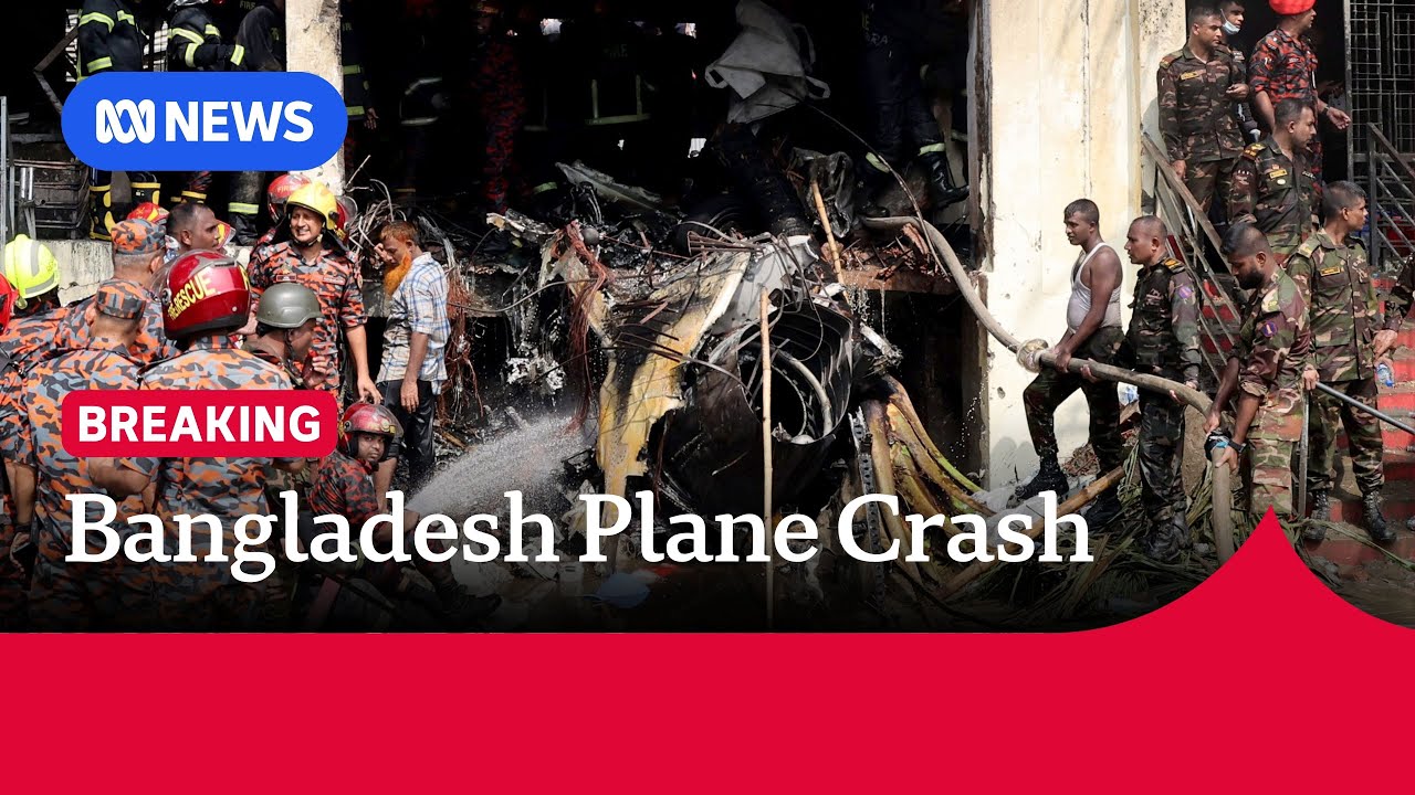Bangladesh Air Force plane crashes into Dhaka college, at least 19 killed | The World | ABC NEWS ...