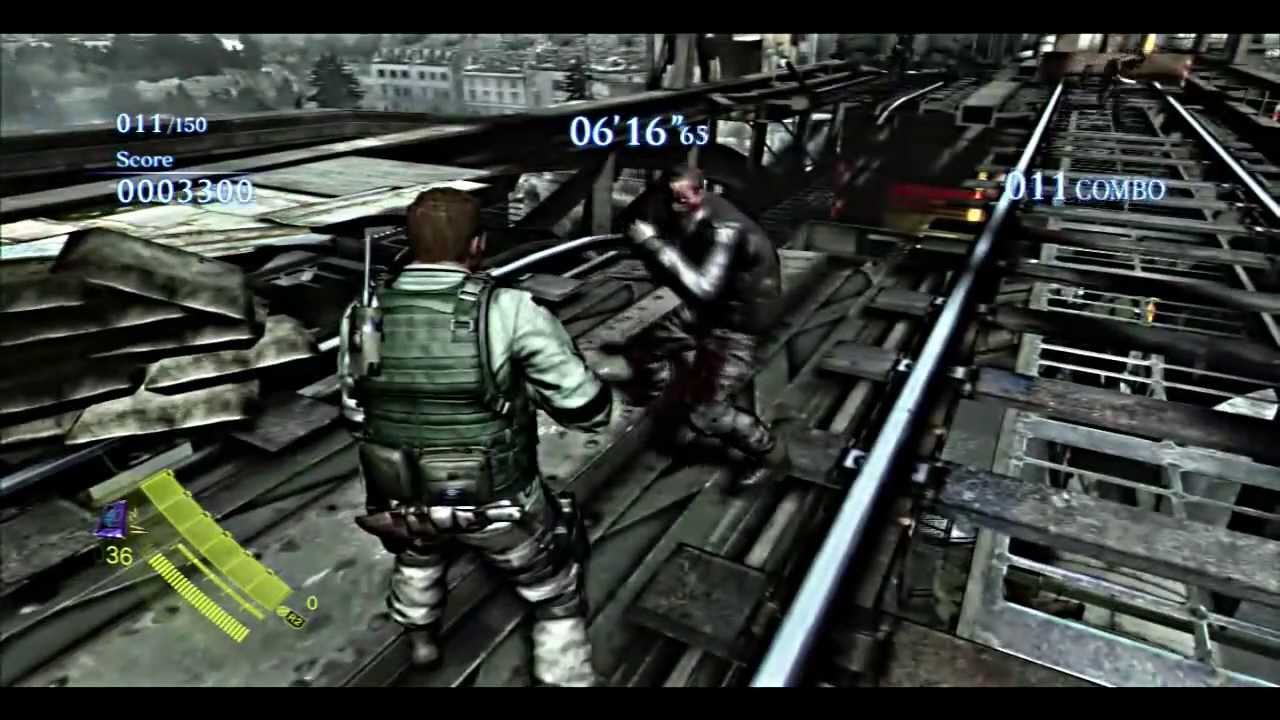 Resident Evil 6 Mercenaries DUO Steel Beast - 1508K ( Chris - Agent ...