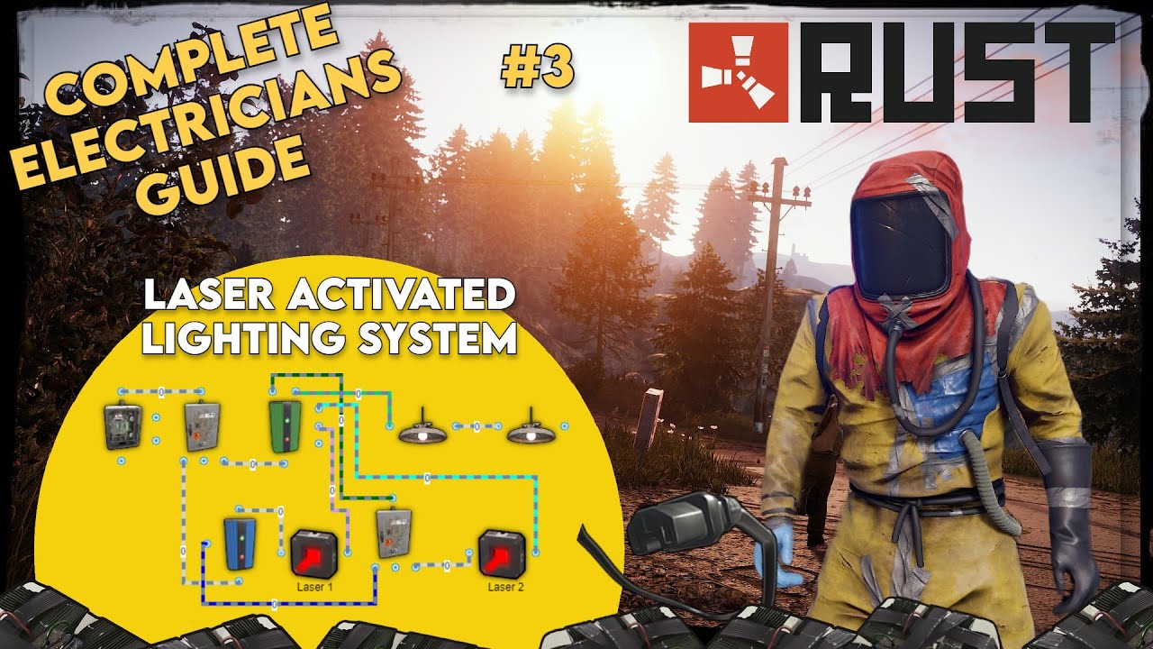 RUST | Electricians Guide | Laser Activated Light System | RUST ...