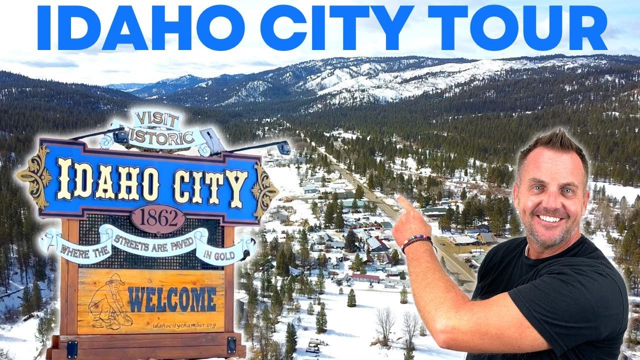 Idaho City Tour | BEST SMALL Town in Idaho? - YouTube