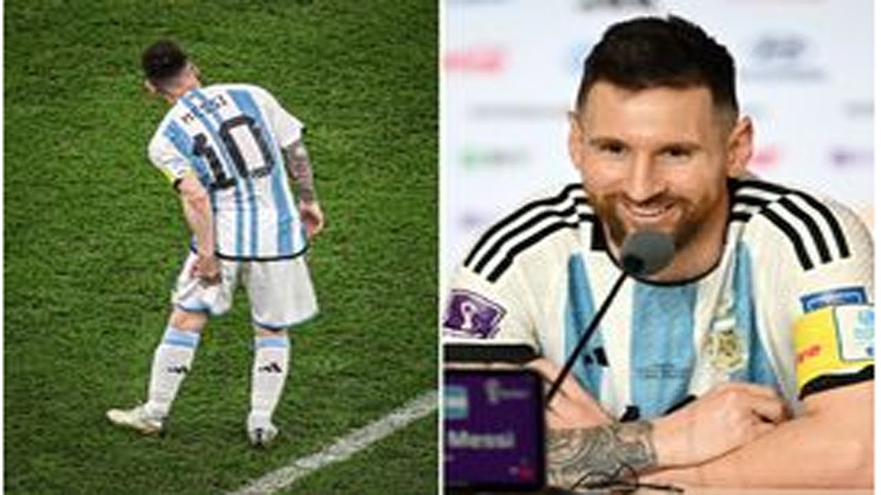 Lionel Messi says if he'll be fit for World Cup final after holding ...