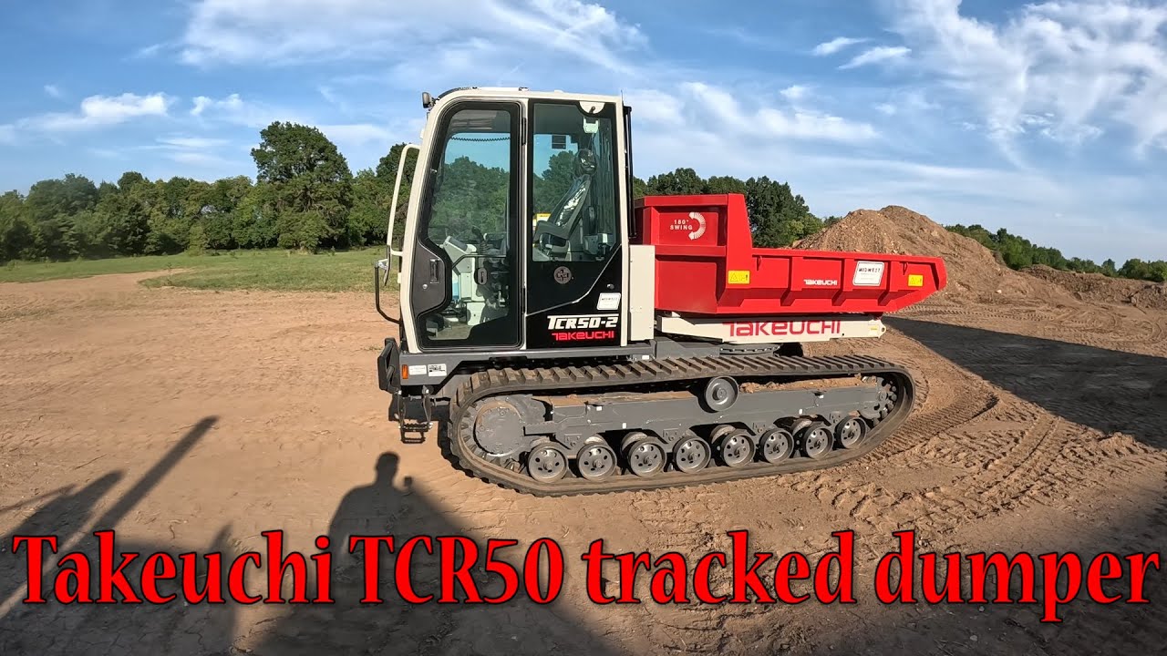 Takeuchi TCR50-2 Tracked Dumper Walkaround - YouTube