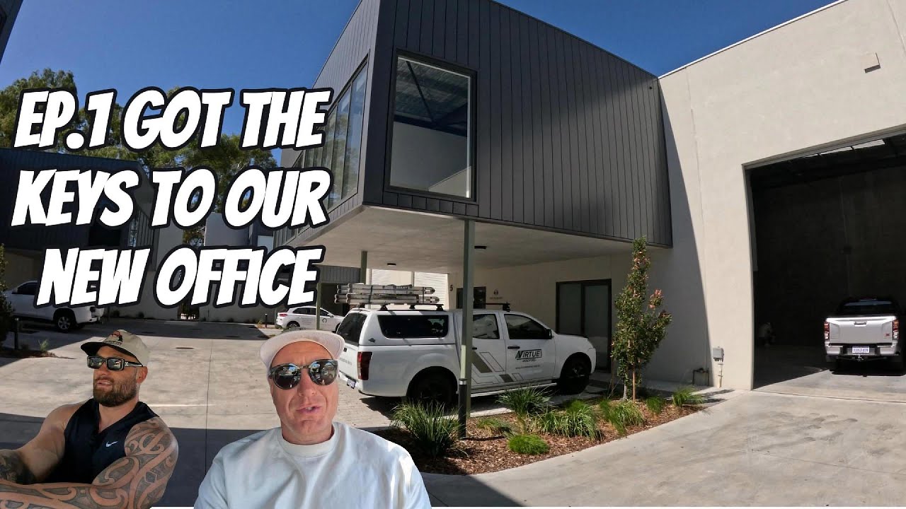 Ep1. We got the keys to our new office space! - YouTube