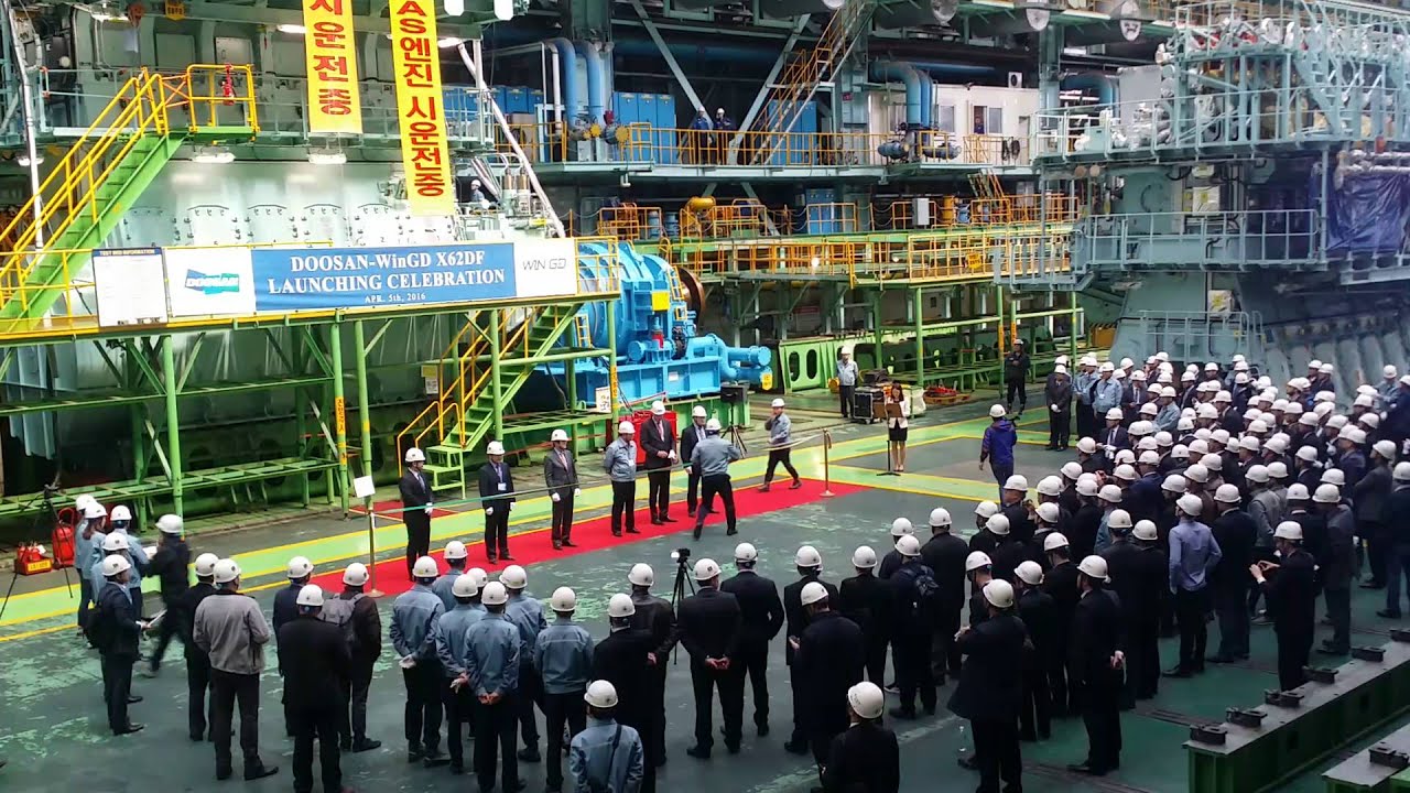 DOOSAN ENGING-WIN GD X62DF - YouTube