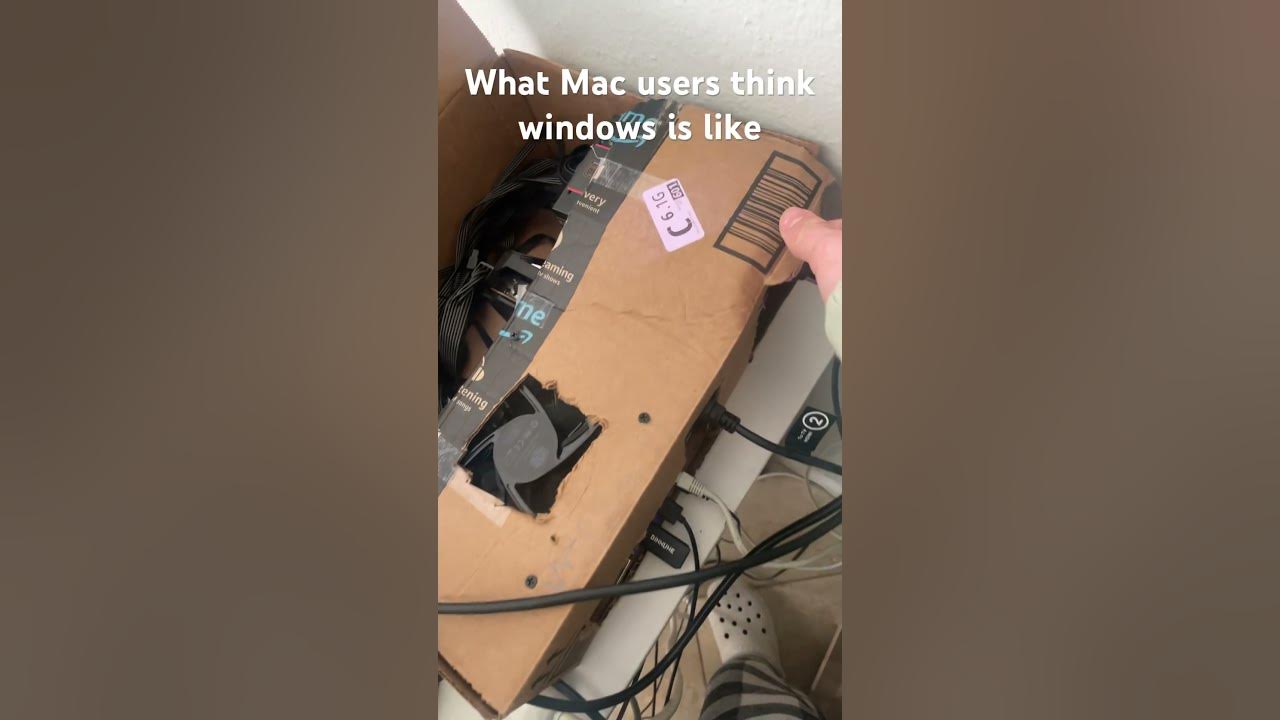 What Mac users think windows is like #automobile #macbook #memes # ...