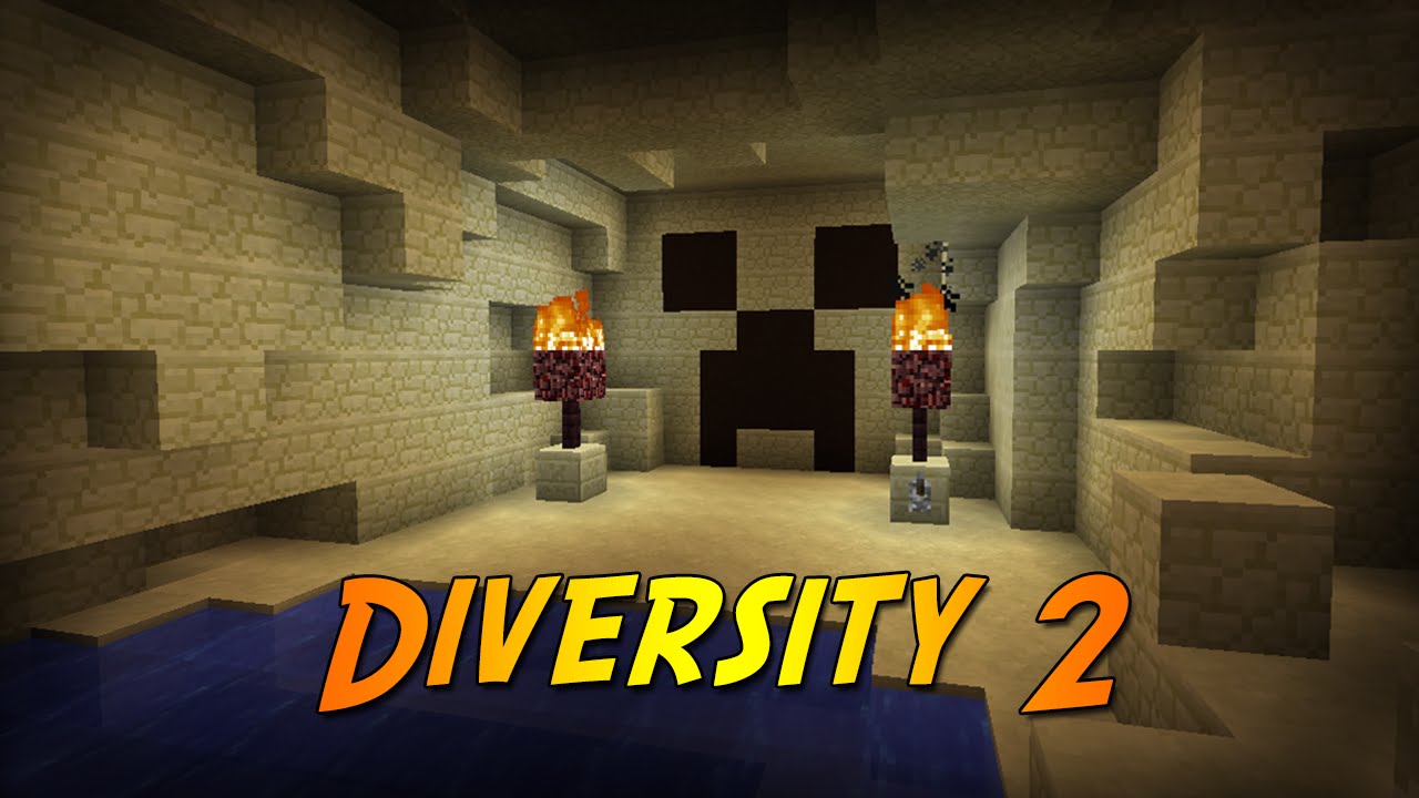 Minecraft Diversity 2 Episode 2 - معاكم ستيف :"( - YouTube