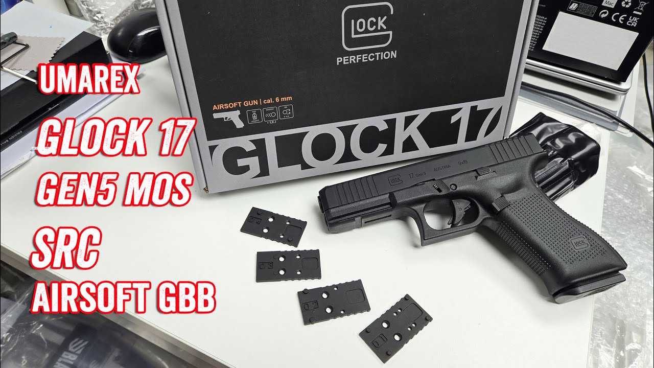 UMAREX SRC Glock 17 Gen5 MOS Airsoft GBB - YouTube