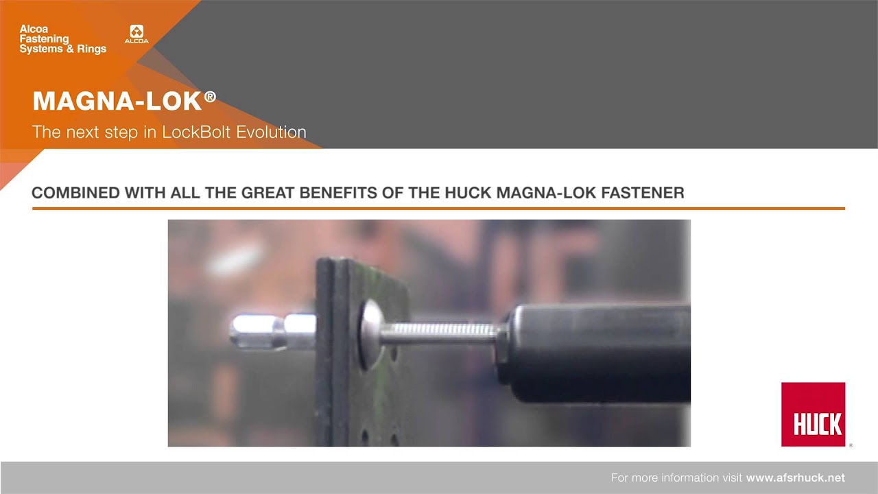 Huck Magna-Lok® R16 Installation Video - YouTube