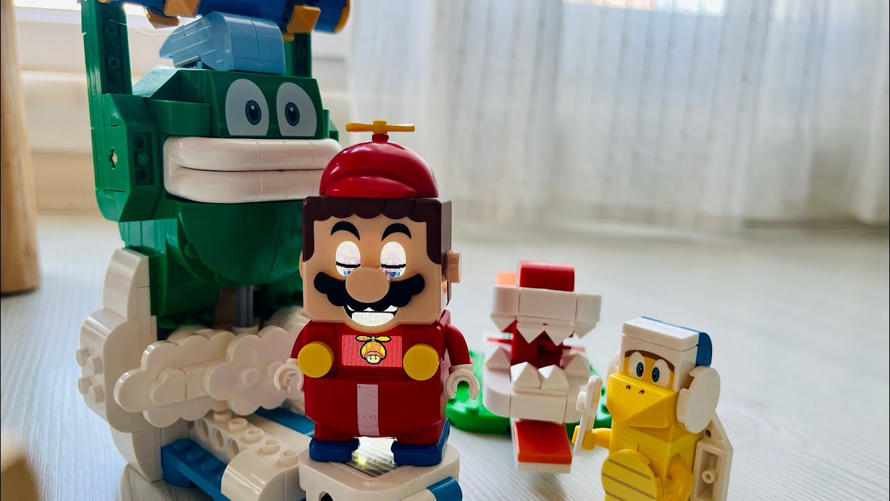 Lego Super Mario Big Spike’s Cloudtop Challenge Expansion Set 71409 ...