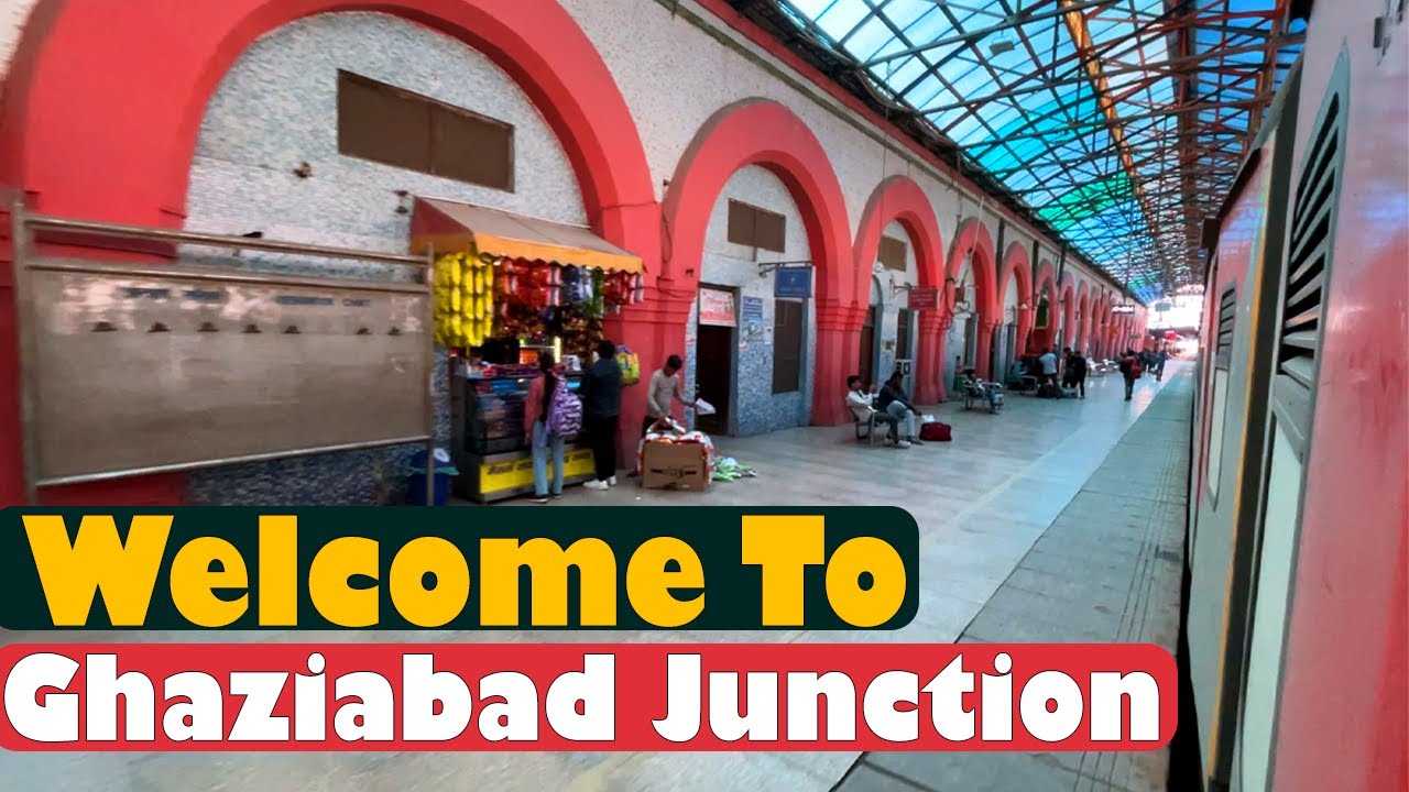 Ghaziabad Junction Railway Station | Ghaziabad Railway Station - YouTube