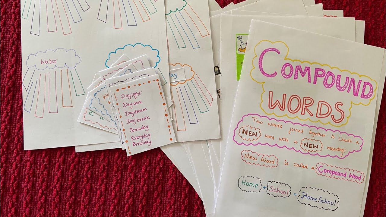 Learn Compound Words | What is Compound Words | DIY Worksheets - YouTube