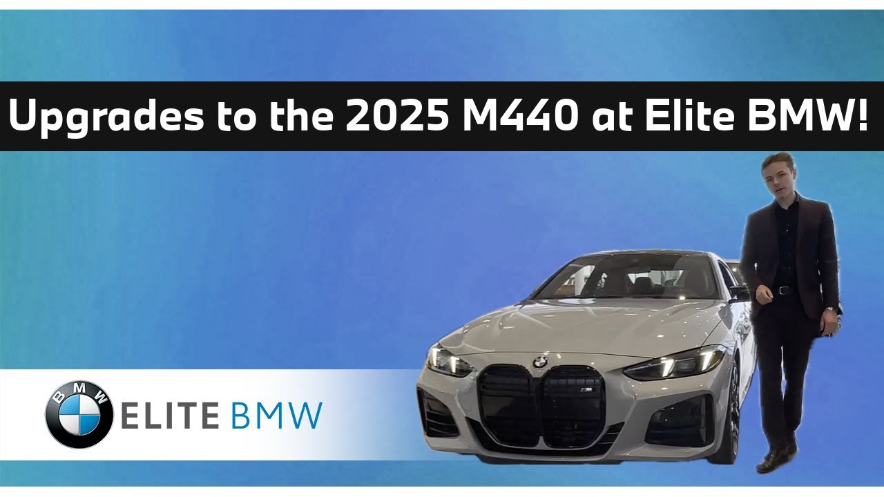 Upgrades to the 2025 M440 at Elite BMW! - YouTube