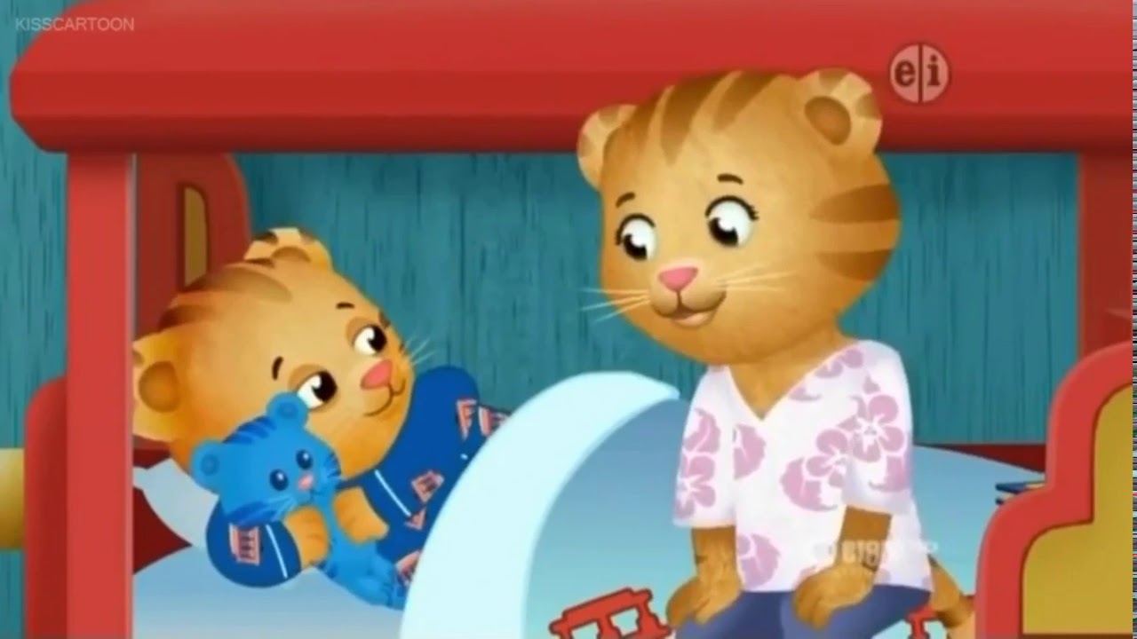 Daniel Tigers neighborhood good night Daniel slow-mo 4x - YouTube