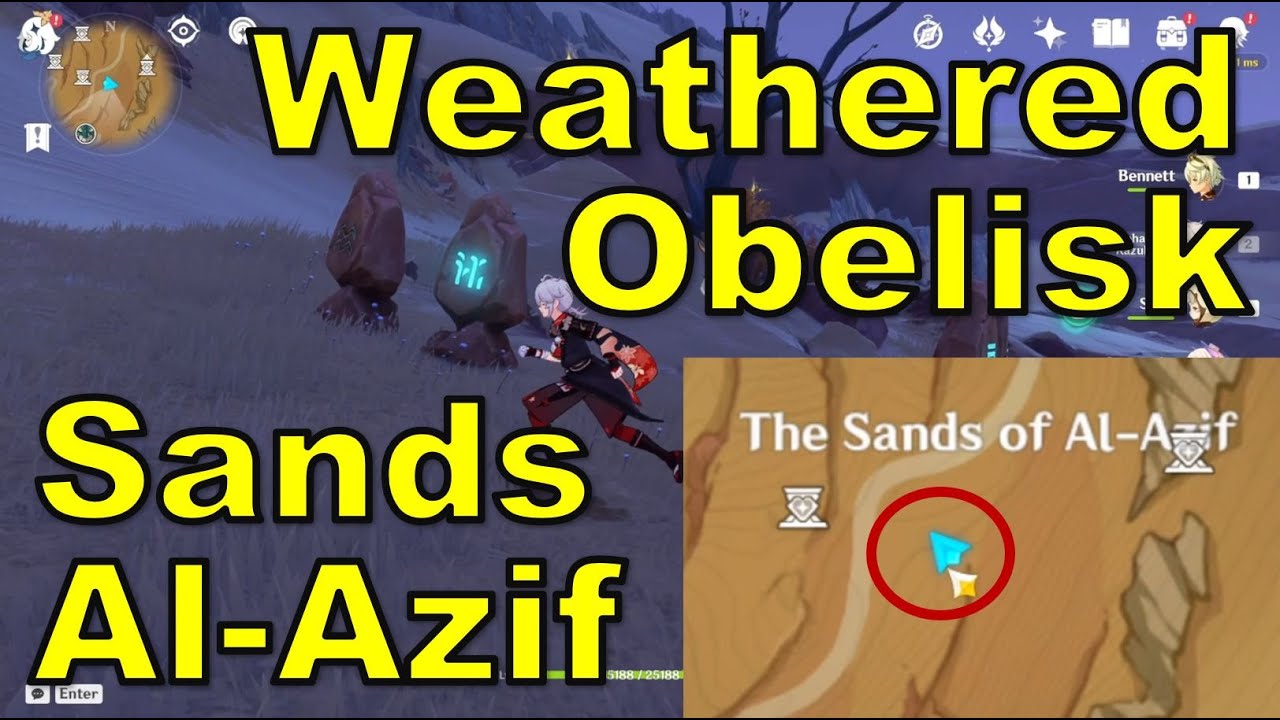 Weathered Obelisk Walkthrough At The Sands of Al-Azif - YouTube