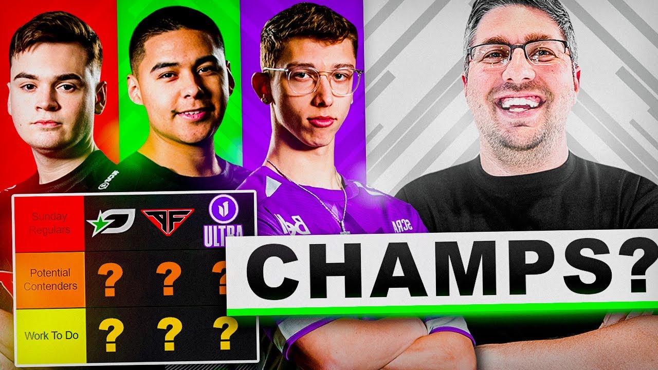 STRONGEST TOP 3 EVER! GUARANTEED MAJOR 5 CHAMPS? | CDL Pre Major 5 Tier ...