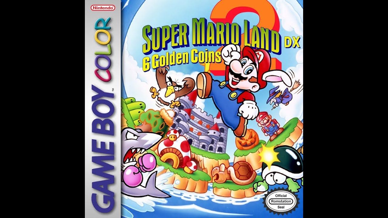 Super Mario Land 2 Six Golden Coins DX (Nintendo Game Boy Color) - YouTube