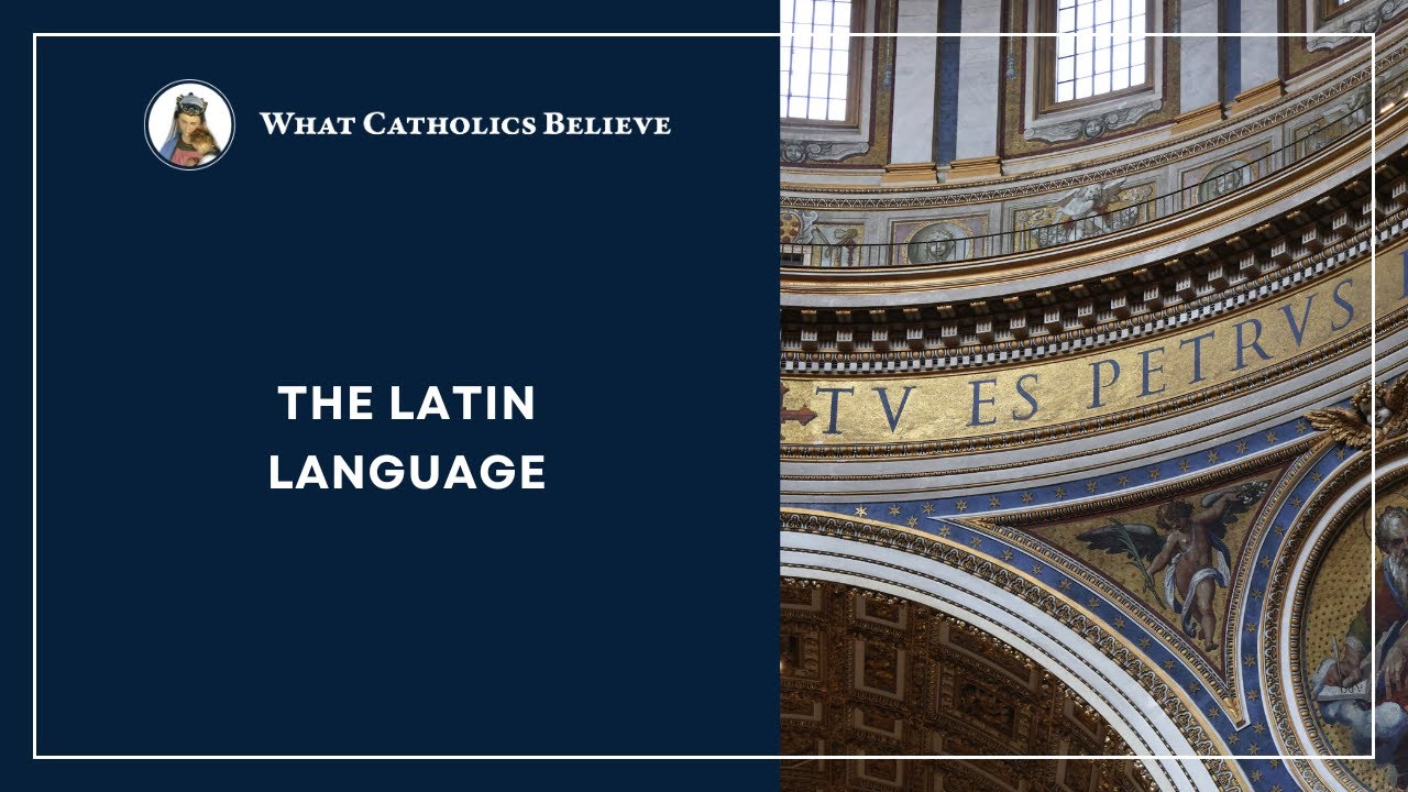 The Power of Praying in Latin - YouTube