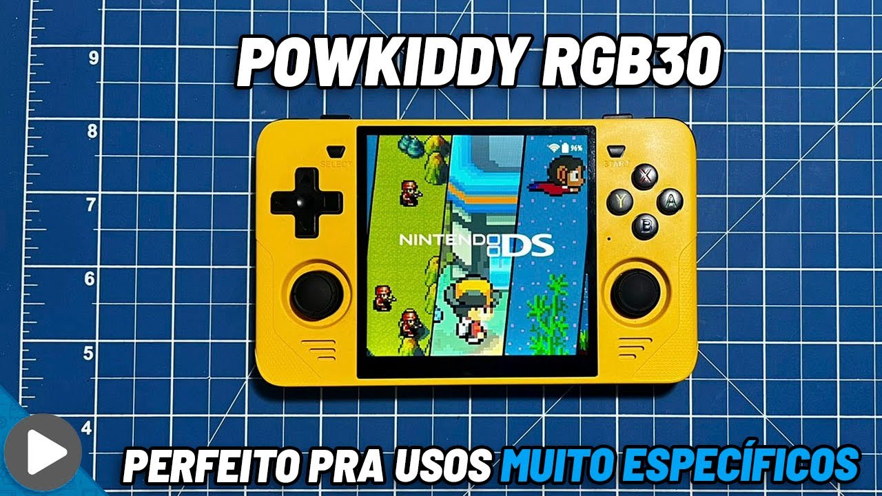 POWKIDDY RGB30 - EXCELENTE PARA USOS MUITO ESPECÍFICOS - ANÁLISE - VALE ...
