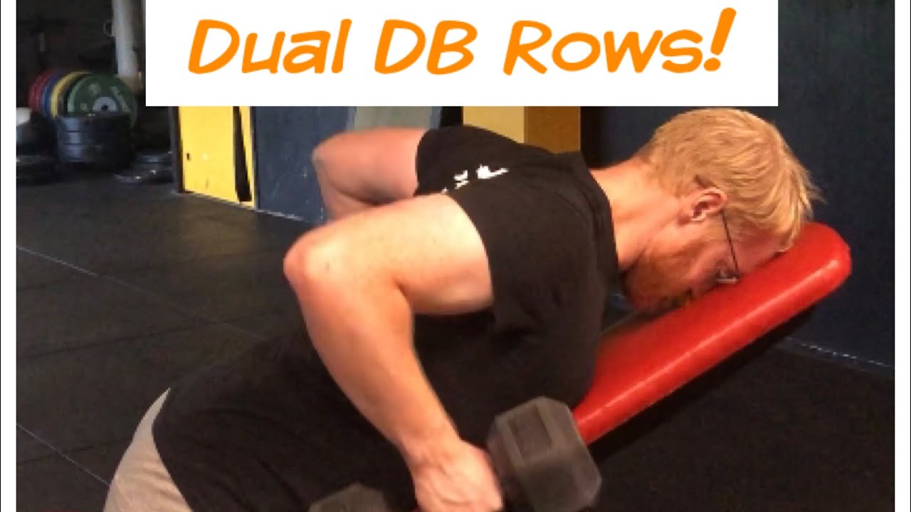 The Dual Dumbbell Row On Incline Bench - Andreas Sandström - YouTube