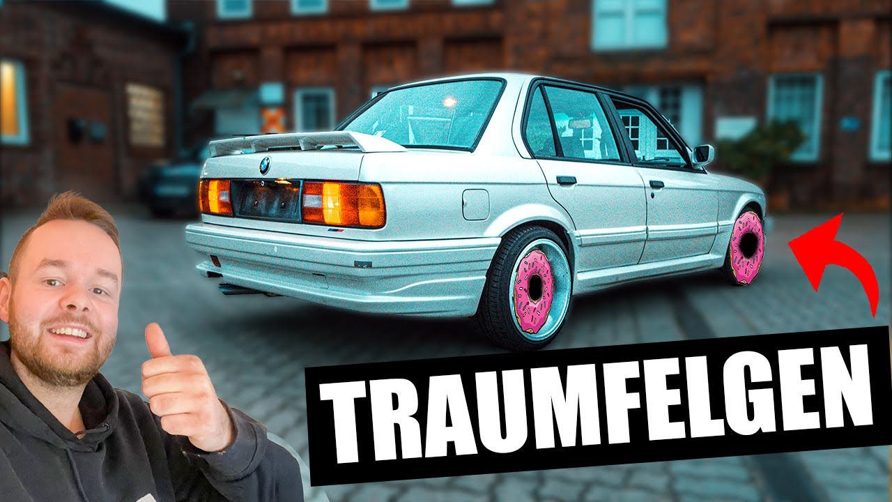 Diese FELGEN machen meinen Scheunenfund zum TRAUMWAGEN! E30 Fake M3 ...