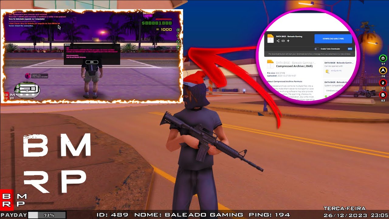 COMO INSTALAR O SAMP NO PC É LIBERAR A WL - BMRP - YouTube