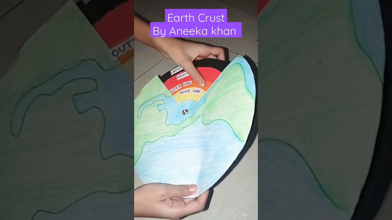 layers of Earth Crust.. Project by Aneeka khan - YouTube