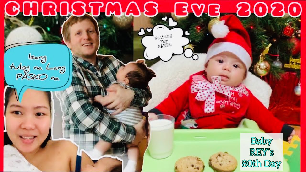 🇰🇷| Baby REY waiting for SANTA! Busy ang Christmas Eve | Filipina ...